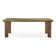 TOV Oani Walnut And Glass Long Dining Table | Wayfair